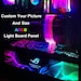 Custom Picture Rgb Light Board Gaming PC Case, ARGB Gpu Backplate, GPU ...