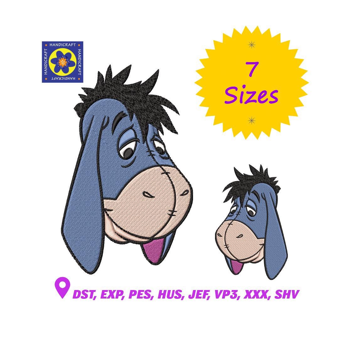 Eeyore Embroidery Design: Winnie the Pooh Machine Embroidery Pattern ...