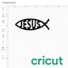 Jesus Fish SVG, Jesus Fish Symbol Svg, Christian SVG, Faith Svg, Bible ...