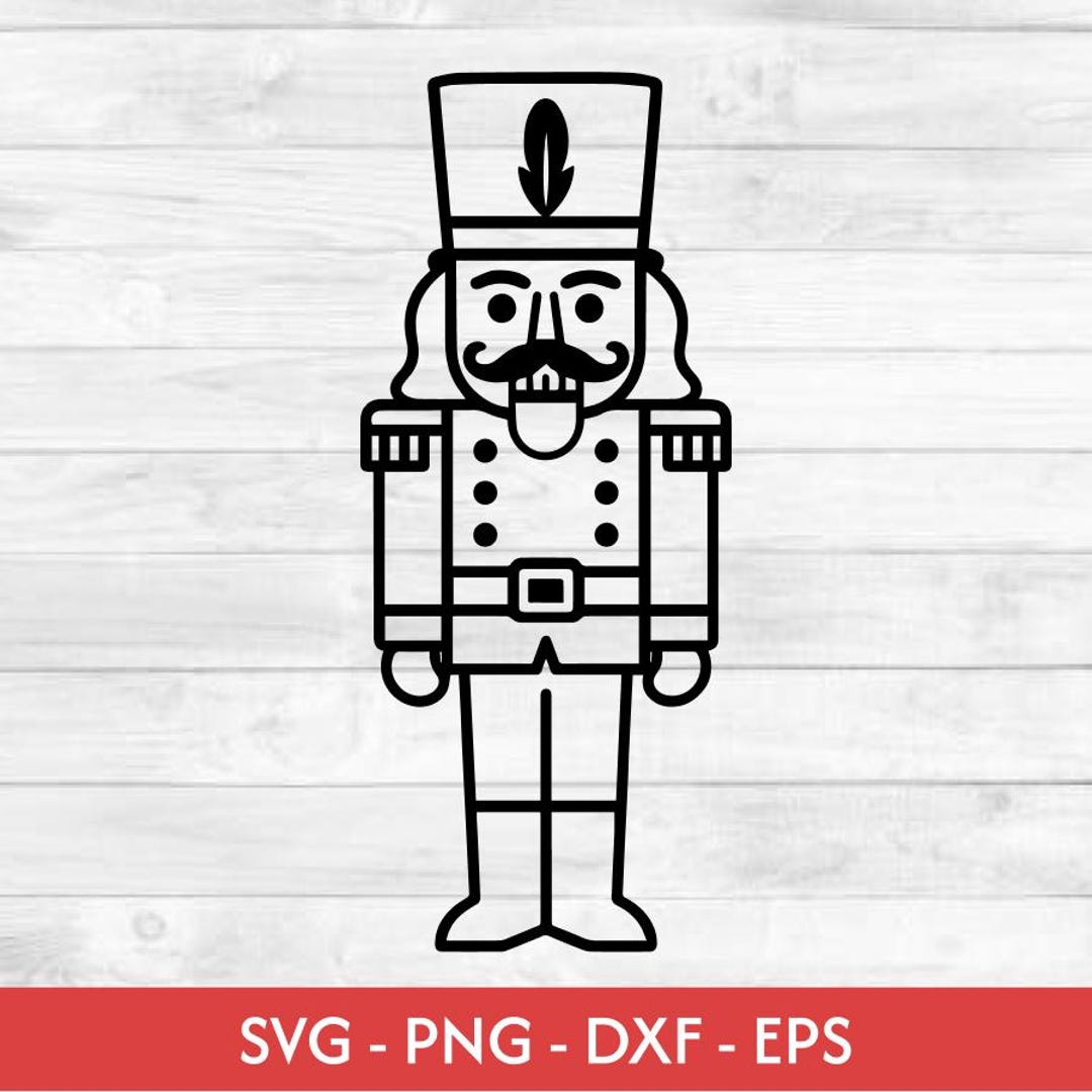 Nutcracker SVG Clipart, Nutcracker Christmas SVG Cut Files Cricut ...