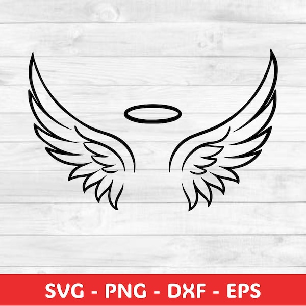Angel Wings Svg Etsy