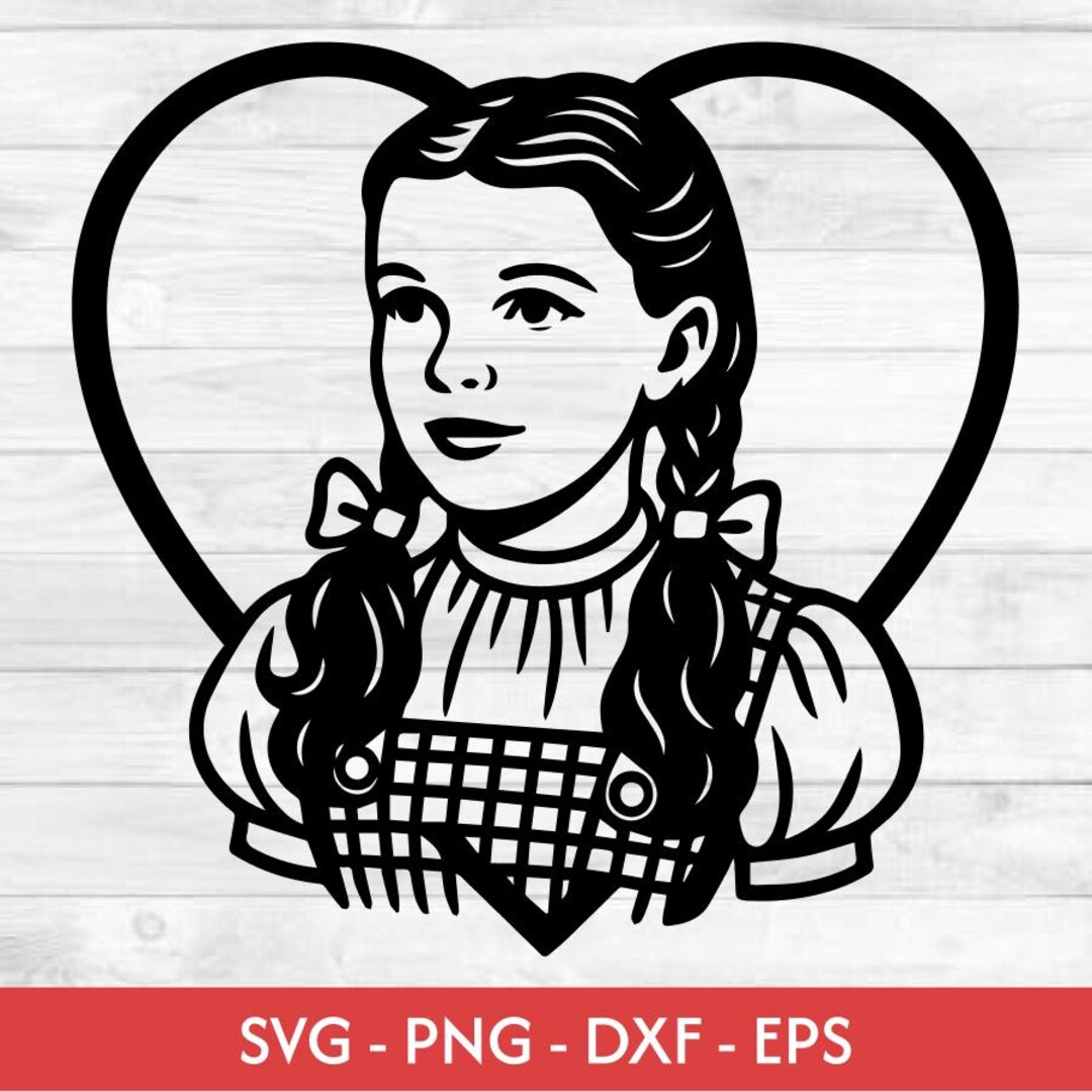 Dorothy Wizard of Oz SVG, Wizard of Oz Cut File, Cricut Dorothy ...