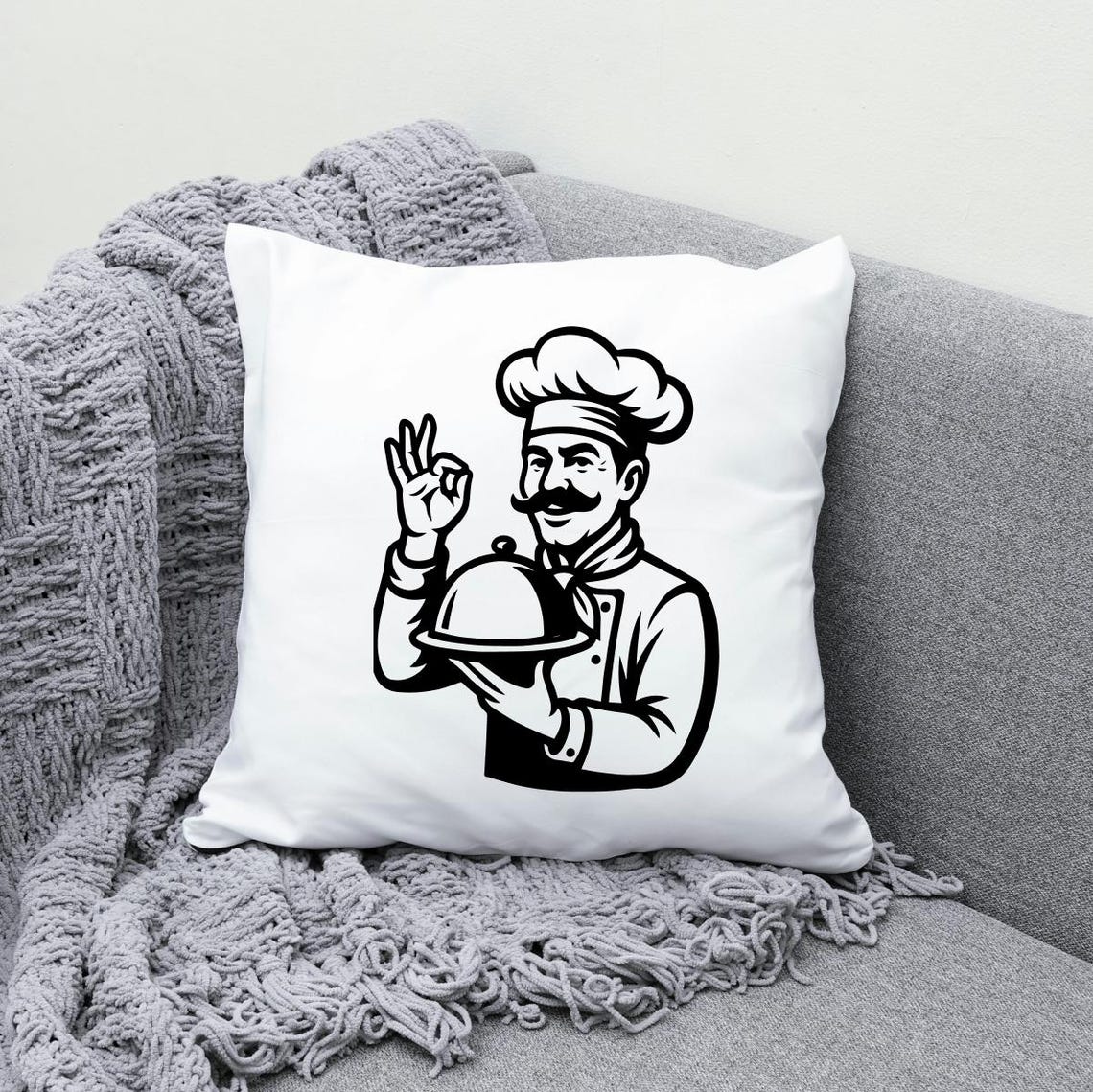 Chef SVG, chef DXF, chef PNG, chef Clipart coupe fichier ...