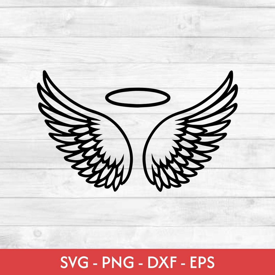 Angel Wings | Angel Wings PNG | Angel Wings SVG | Angel Wings DXF ...