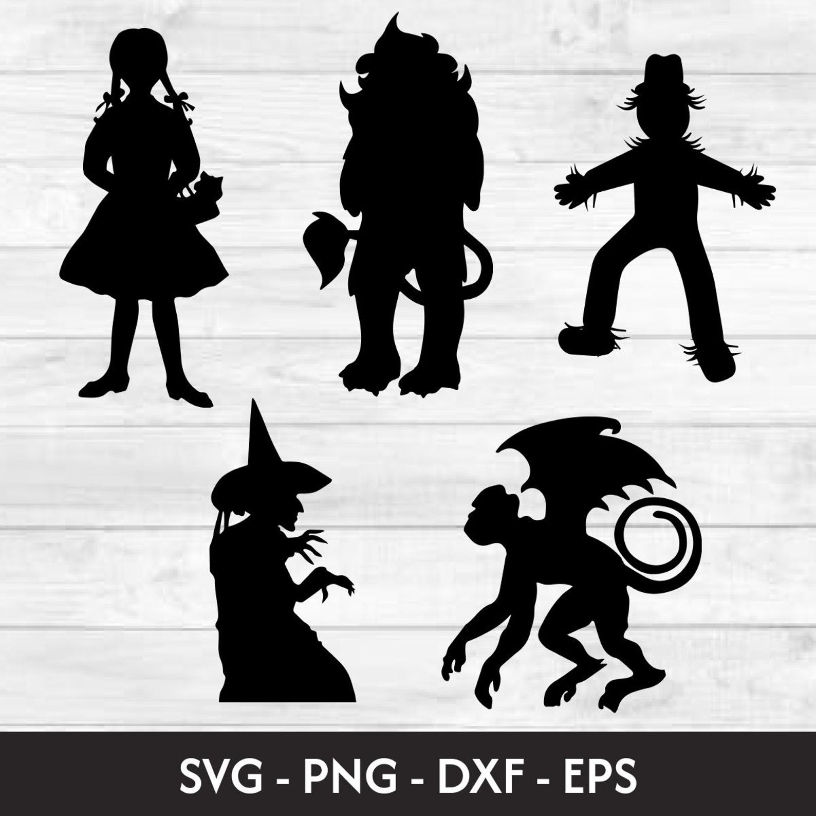 Magical Wizard SVG Bundle for Cricut, Wizard of Oz Clipart, Fairy Tale ...