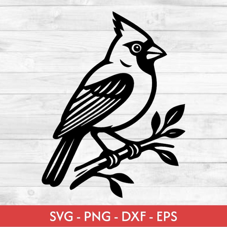 Cardinal SVG, Cardinal Bird, Cardinal PNG, Cardinal Bird Cut File ...