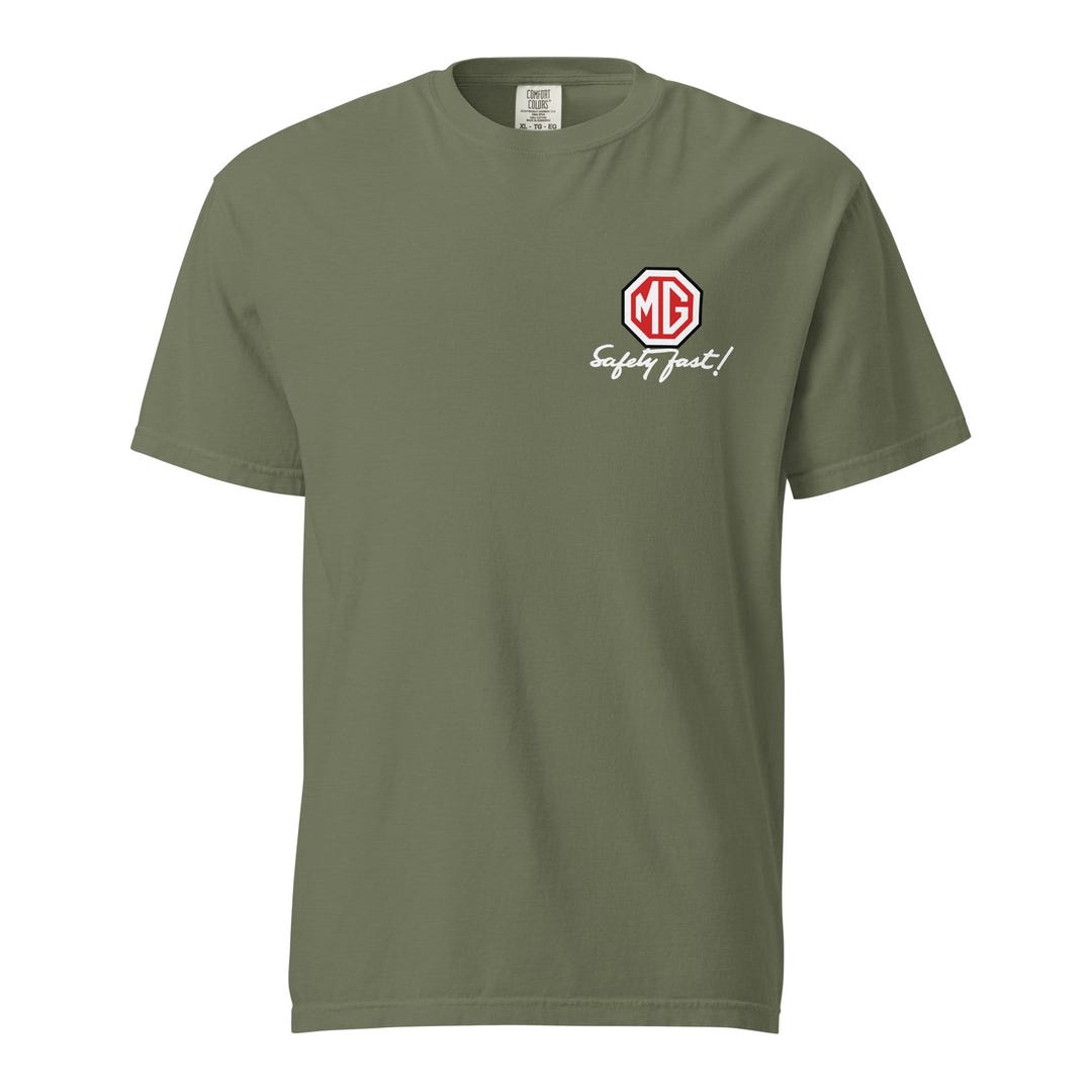 4 Colours! Heavyweight Unisex T-shirt With MG Safety Fast Logo - Etsy