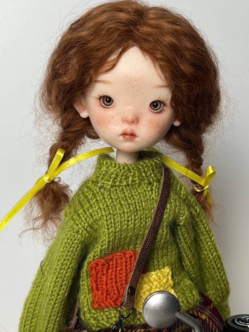 A Unique Handmade Doll-girl - Collectible Art, a Charming Gift!!! - Etsy