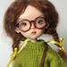 A Unique Handmade Doll-girl - Collectible Art, a Charming Gift!!! - Etsy