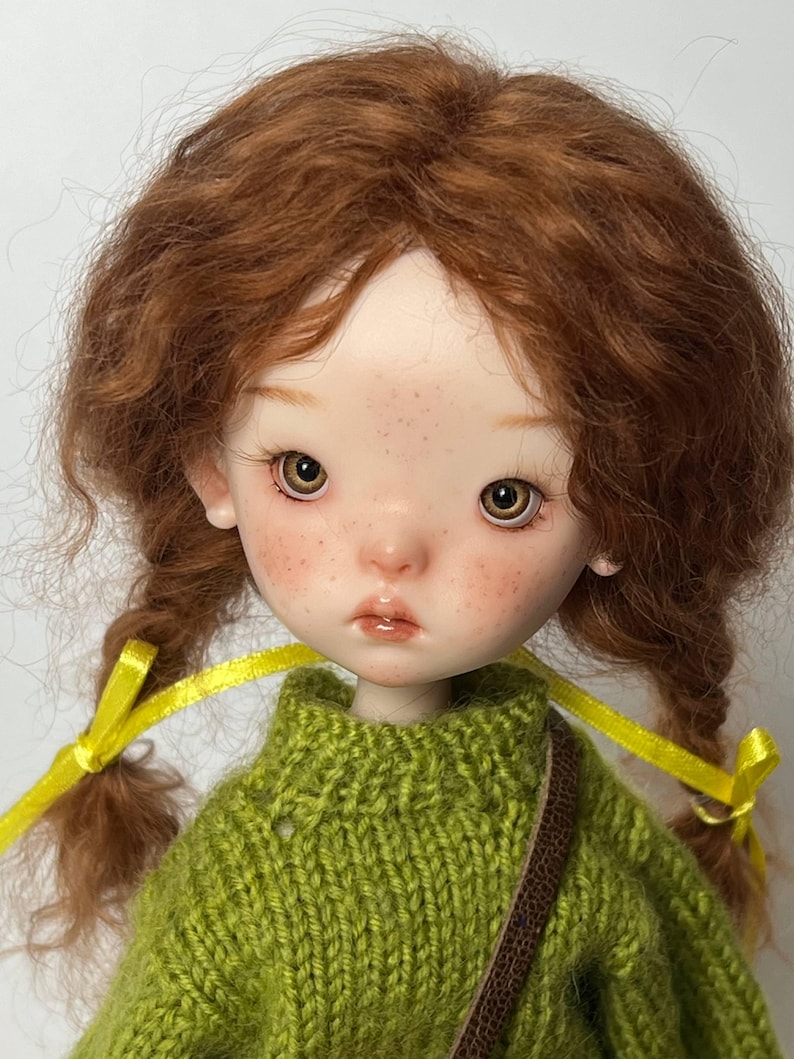 A Unique Handmade Doll-girl - Collectible Art, a Charming Gift!!! - Etsy