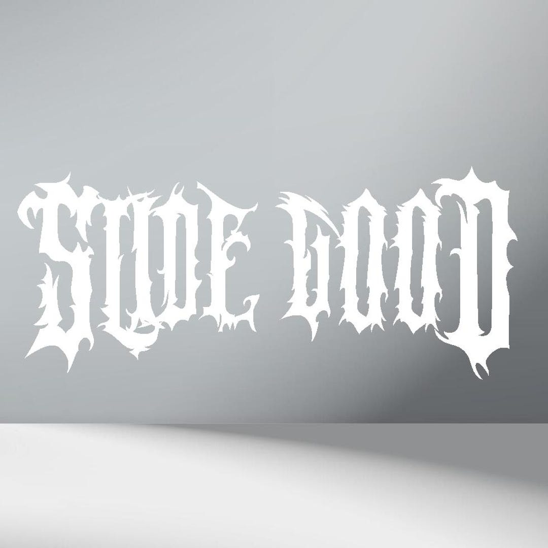 Slide Good Vinyl Decal - Custom Cut 8" to 24" - Premium Automotive ...