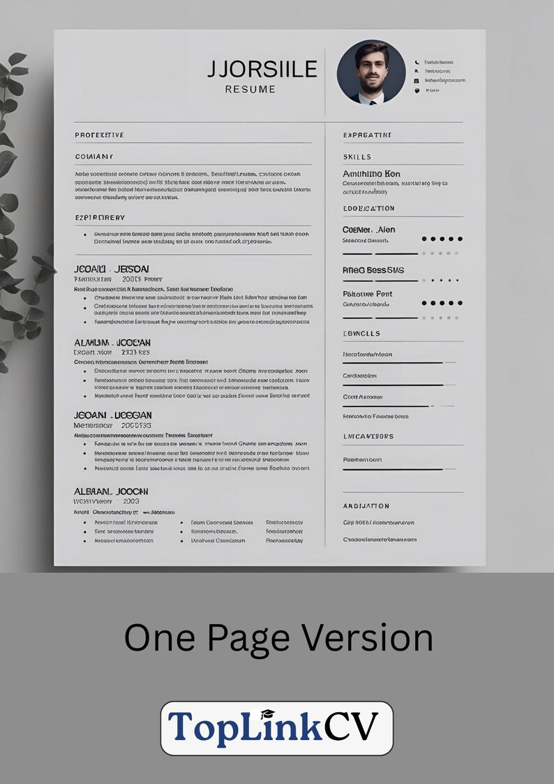 ATS Friendly Resume Template Word, Pages, Google Docs, ATS Resume, ATS ...