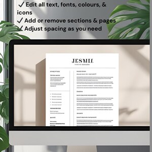 ATS Friendly Resume Template Word, Pages, Google Docs, ATS Resume, ATS ...