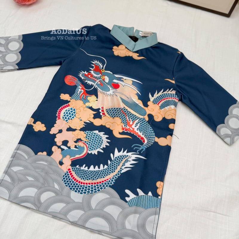Ao Dai Boy Birthday - Etsy