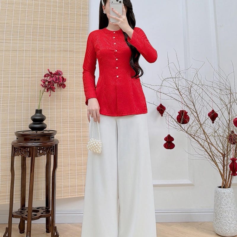 Vietnamese Ba Ba Outfit - Etsy