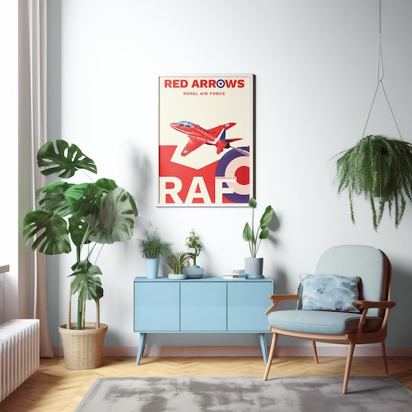 Poster Raf - Etsy UK
