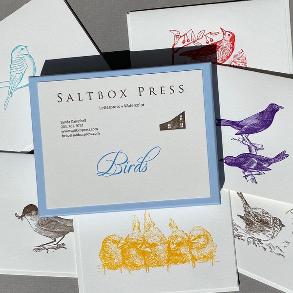 Letterpress Cards - Etsy