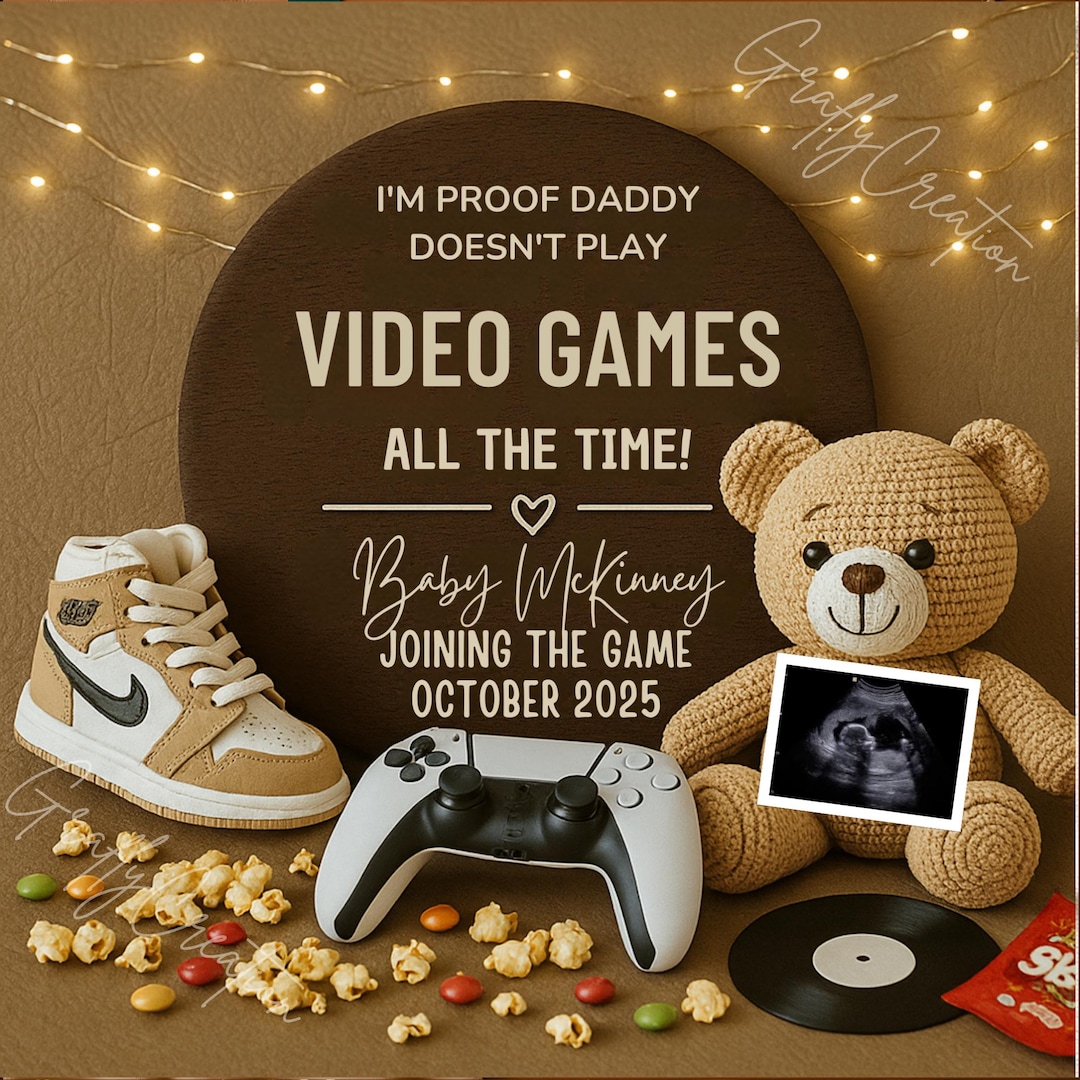 Video Game Digital Pregnancy Announcement All the Time Social Media ...