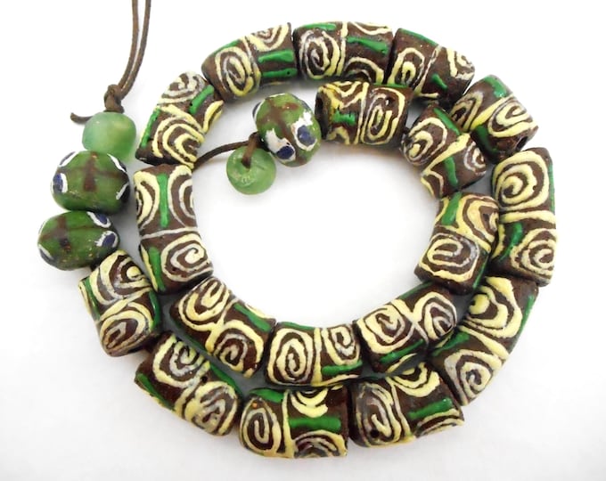 Vintage African Trade Beads – Recycled Glass Tribal Beads - Etsy