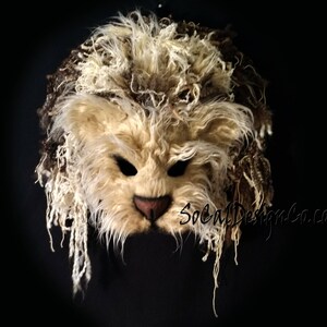 Custom Lion Mask, Commissioned Animal Mask, Lion Mask, Custom Animal ...
