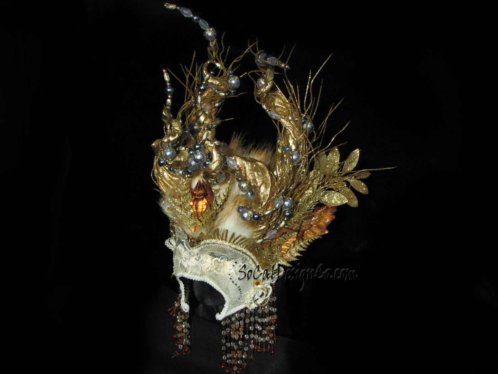 Fantasy Headdress Fantasy Festival Mask Fantasy Headpiece - Etsy