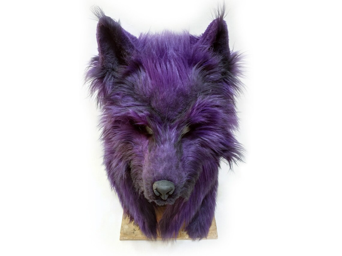 Wolf Mask Realistic Wolf Mask Animal Mask Custom Wolf Mask | Etsy