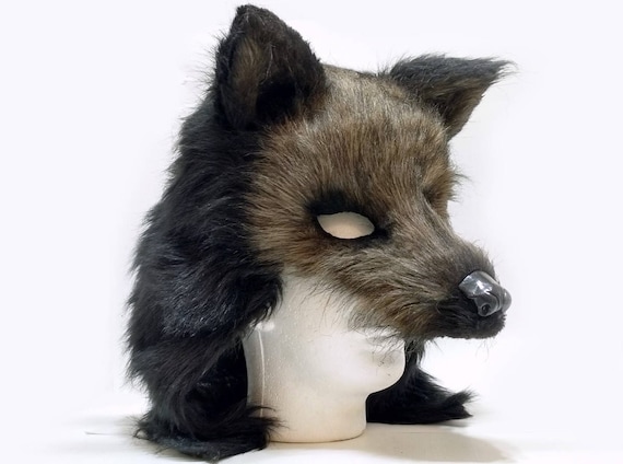 Realistic Wolf Mask Wolf Mask Custom Wolf Mask Grey Wolf | Etsy