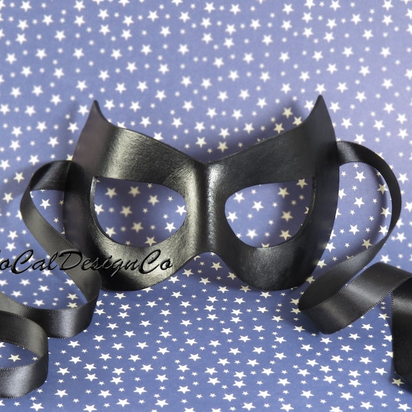 Leather Cat Mask - Etsy
