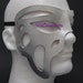 Mens Masquerade Mask White Leather Mask Halloween Mask - Etsy
