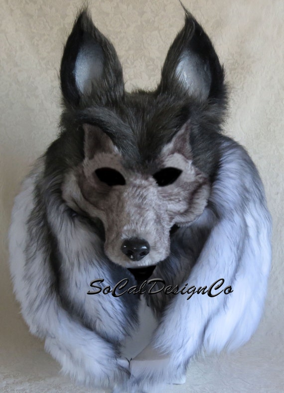 Commissioned Animal Masks Commissioned Mask Custom Wolf - Etsy