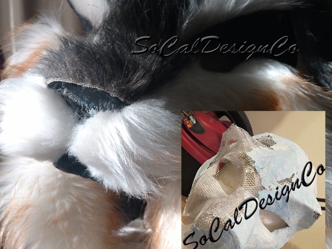 Commissioned Animal Masks, Commissioned Mask, Custom Cat Mask, Custom ...