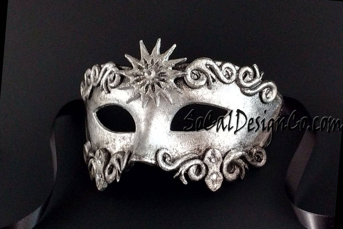 Masquerade Mask Sun Masquerade Mask for Man Man Masquerade | Etsy