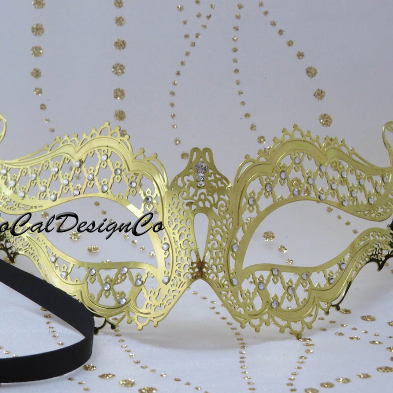 Metal Filigree Mask - Etsy