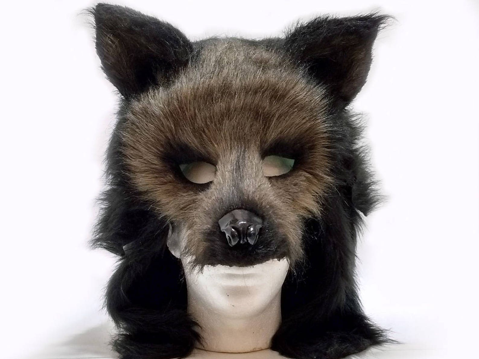 Realistic Wolf Mask Wolf Mask Custom Wolf Mask Grey Wolf | Etsy