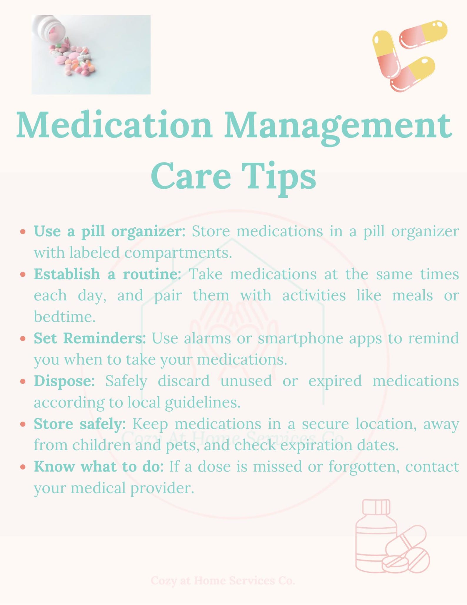Medication Management Tips, Medication Tracker Printable, Caregiver ...