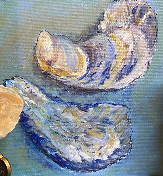 Shells. Original Small Paintings by N Taylor Collins | Etsy Hong Kong