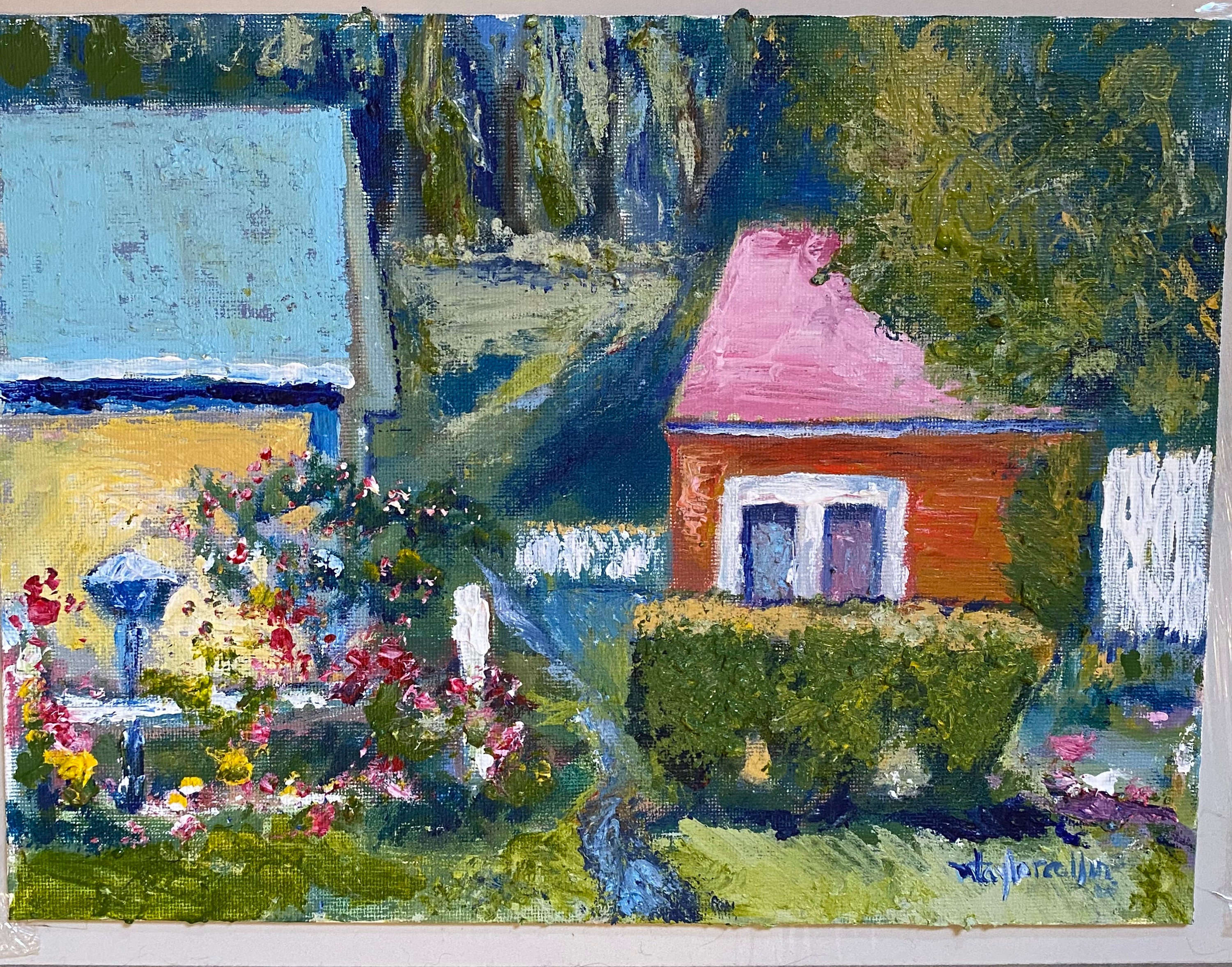 Cape Cod - Early Summer - Original Plein Air Acrylic Painting ...