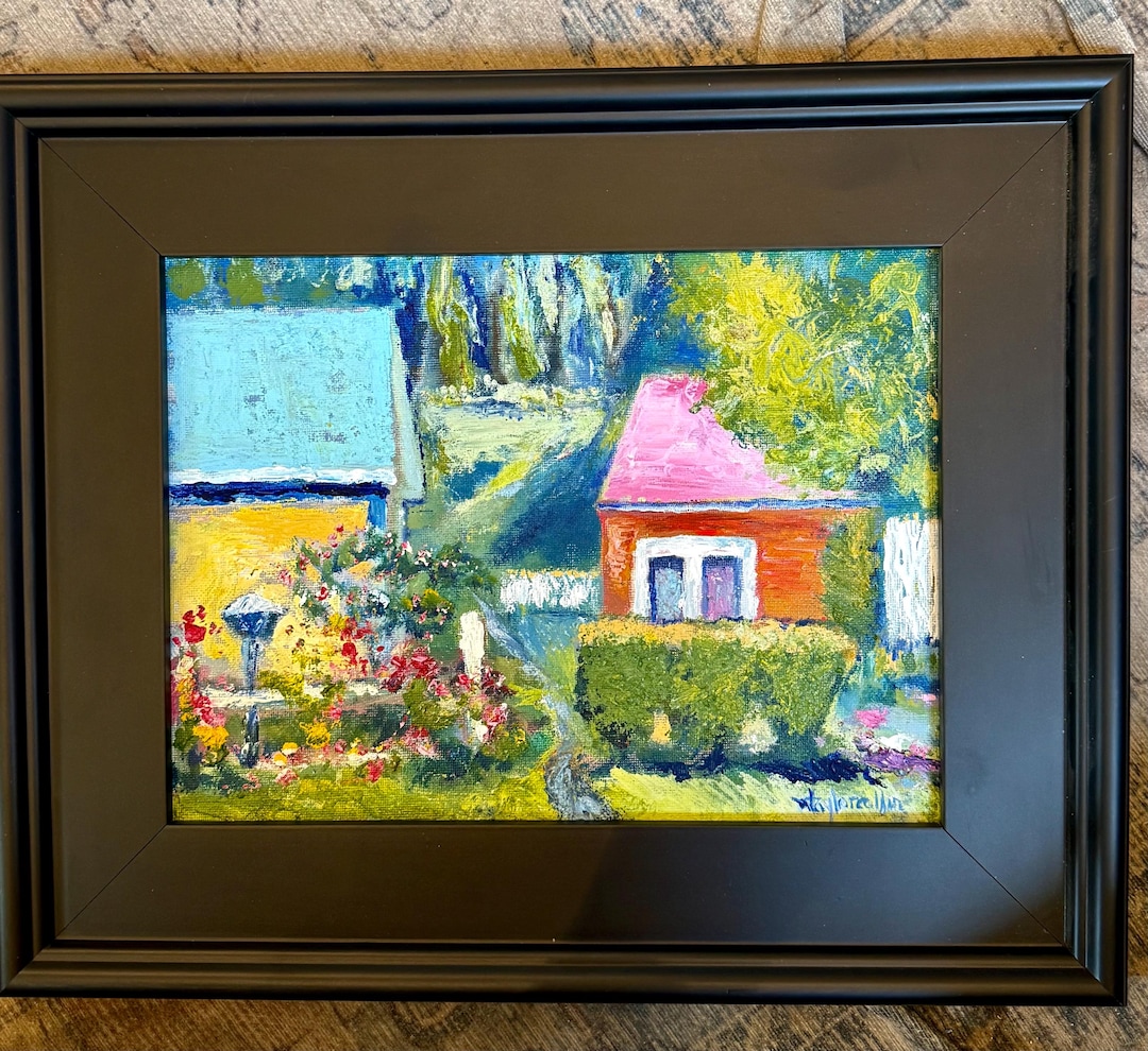 Cape Cod - Early Summer - Original Plein Air Acrylic Painting ...