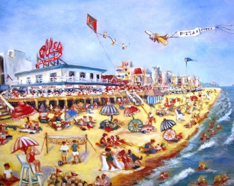 Beach Folk Art - Etsy