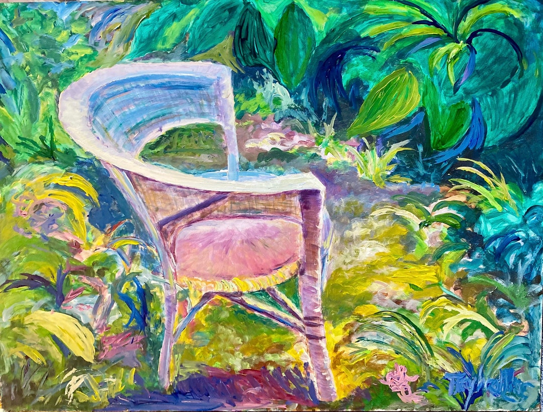 Delaware Artist Original Mixed Media Plein Air Painting by N Taylor ...