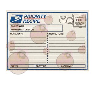 USPS Recipe Cards | Handwritten Recipes | Housewarming Gift | Stylish ...