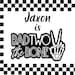 Bad TWO the Bone Edible Cake Topper: Rocker Birthday Party Decoration ...