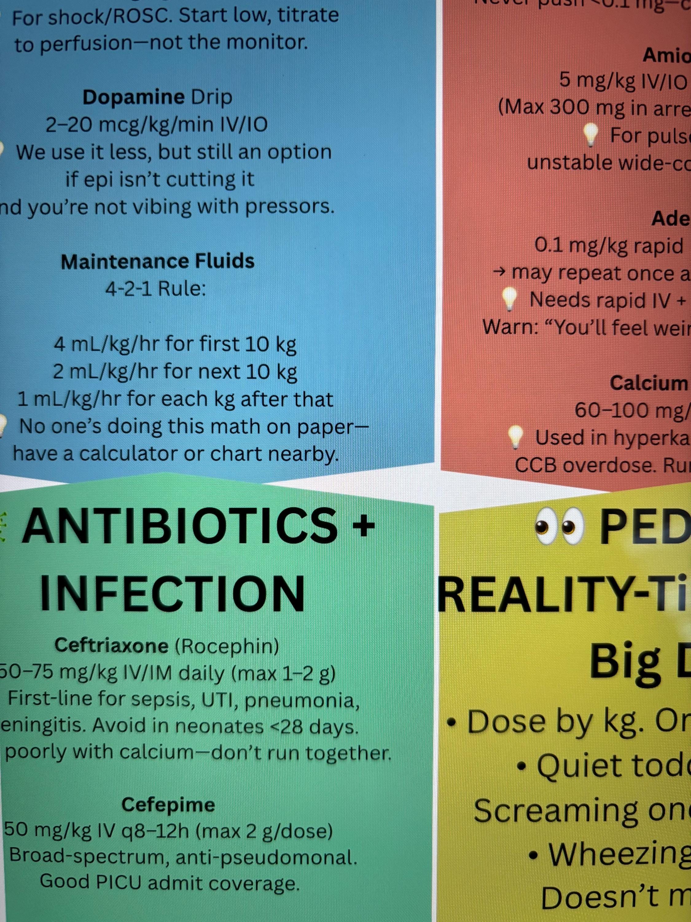Emergency Meds Cheat Sheet Bundle – Adult + Peds | Funny, Fast, and ...