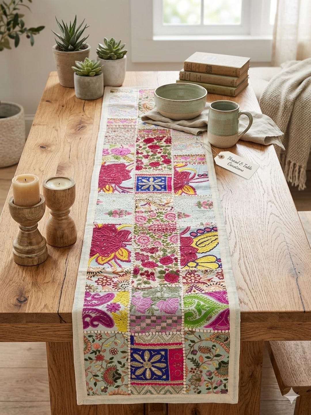 Ethnic Rajasthani Table Centerpiece, Hippie Home Decor, Handmade ...