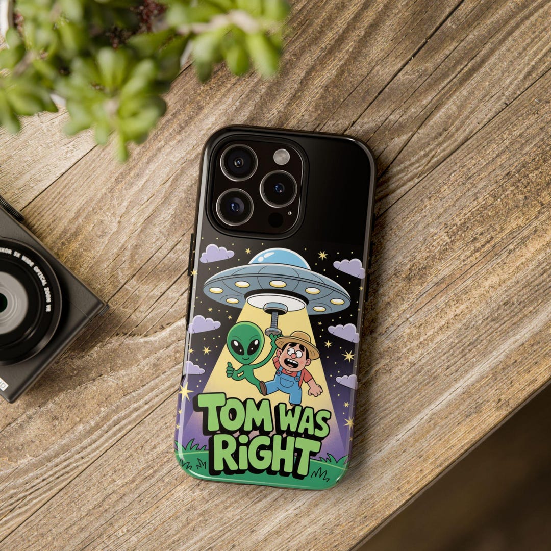 Phone Cases for Sci-fi Fans - Tom Was Right, E T, UFO Design, Alien ...