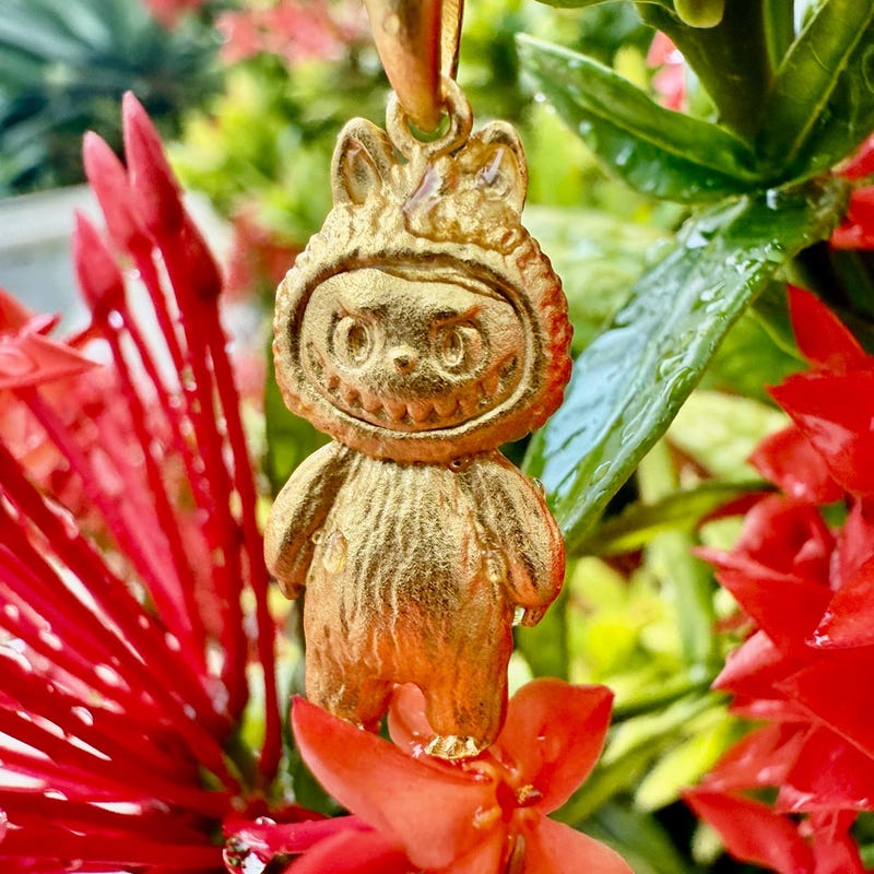 24k Gold Labubu - Etsy