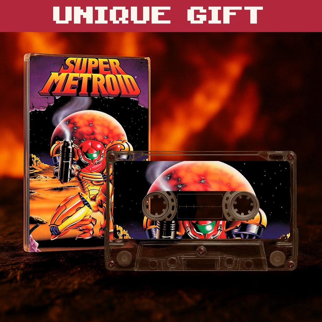 Super Metroid (1994) – Handmade Cassette Soundtrack | Retro Game OST ...