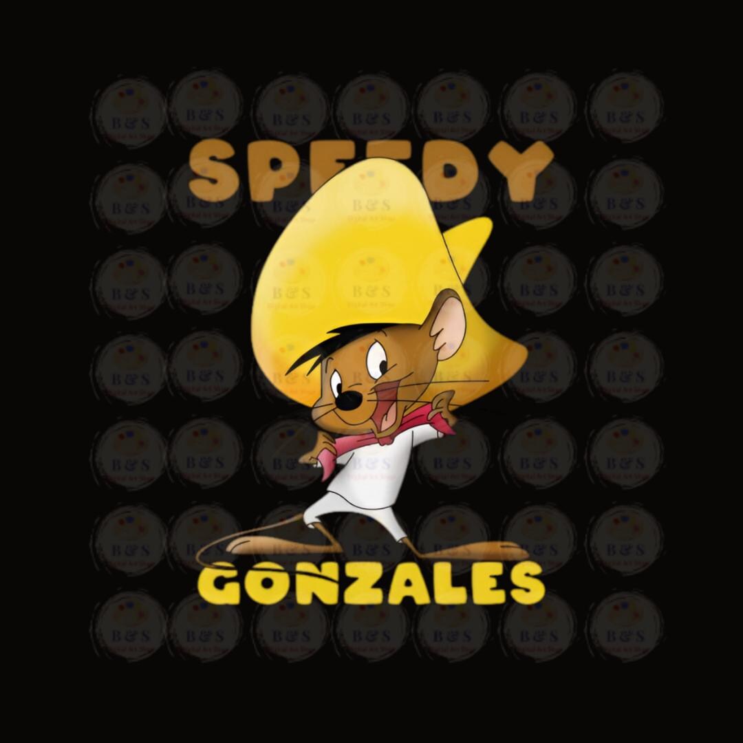 Cute Speedy Gonzales Svg Png Pdf Cmyk Jpg File 3375x3375 - Etsy