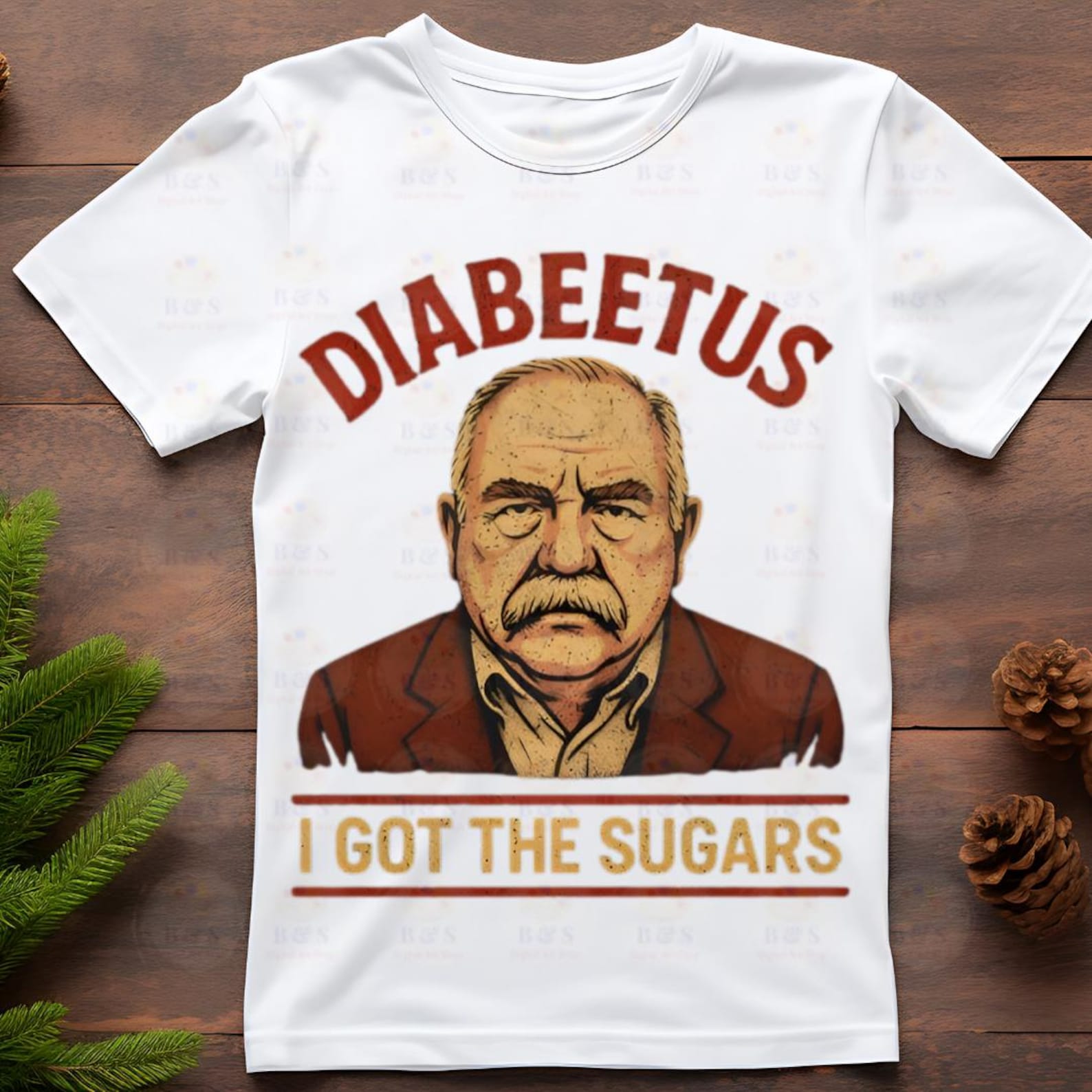 Diabeetus Meme PNG | I Got the Sugar Funny Quote | 3375x3375 Digital ...