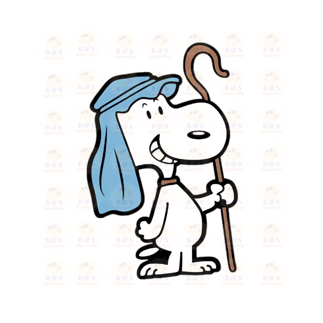 Snoopy Shepherd Costume Peanuts Inspired Svg Png Pdf Cmyk Jpg File ...